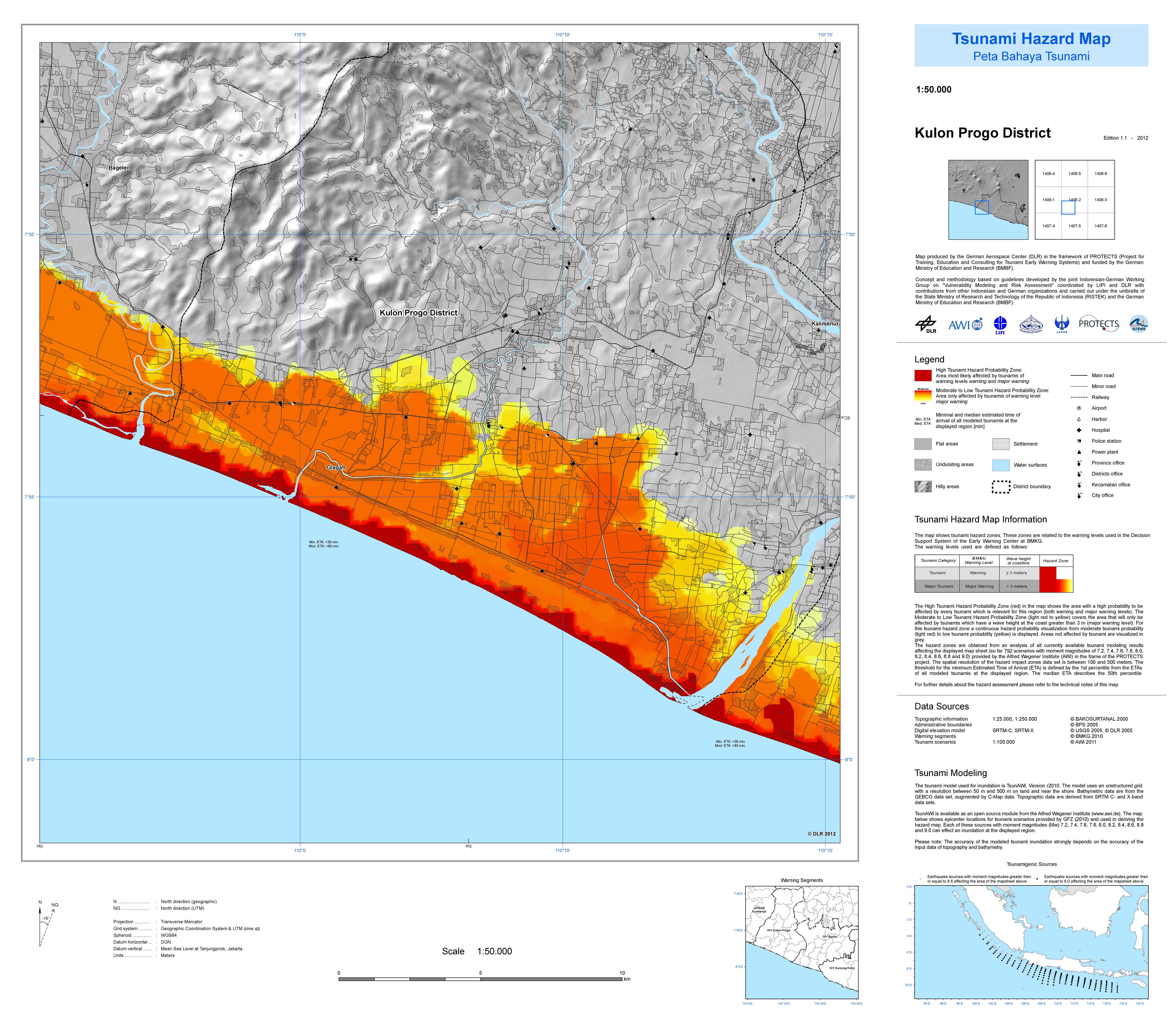 Tsunami Kit - Tsunami Hazard Map DIY